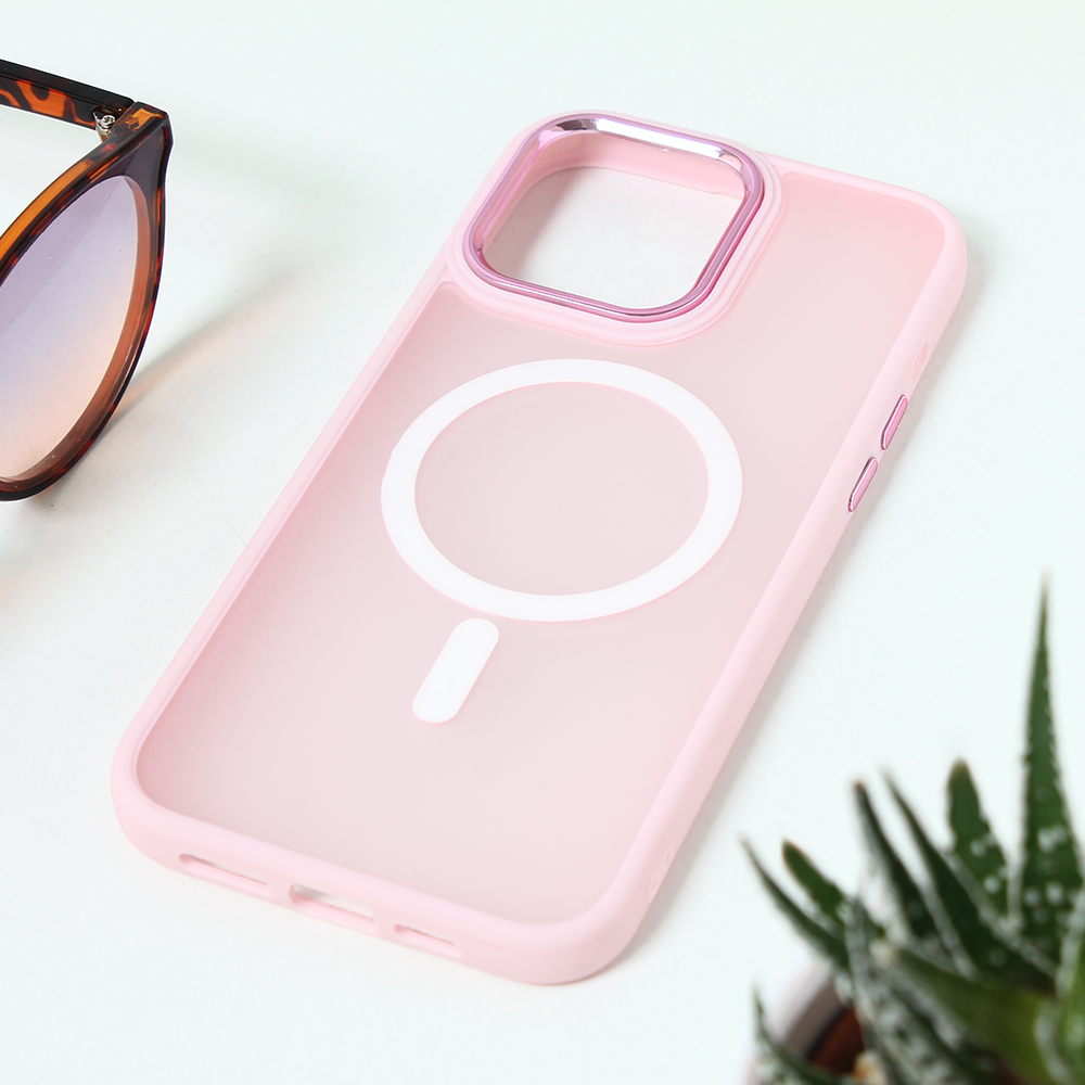 Maska za Telefon - iPhone 12 / 12 Pro - MagSafe Compatible - TPU Acryl