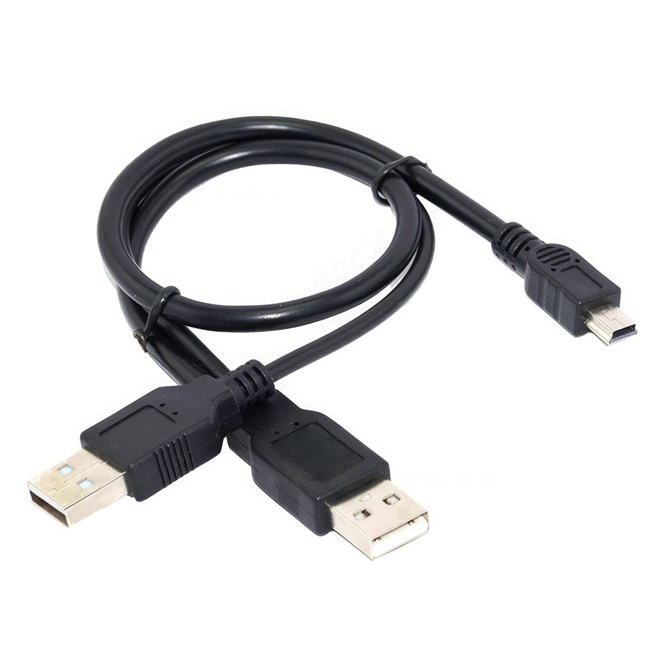 USB Kabel - Mini USB Dual Power - Za Eksteren Disk