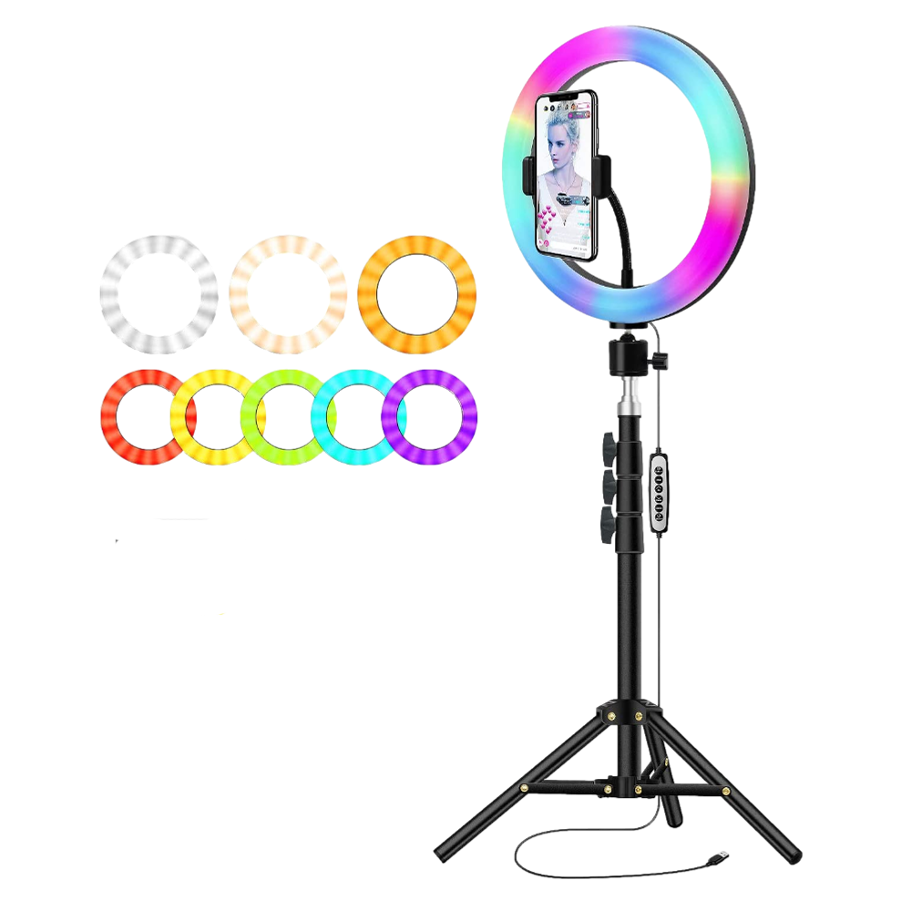 Led Svetilka - RGB LED so tripod - MJ26
